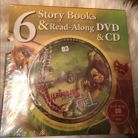 Toys | 6 Story Books Readalong Dvd Cd | Poshmark